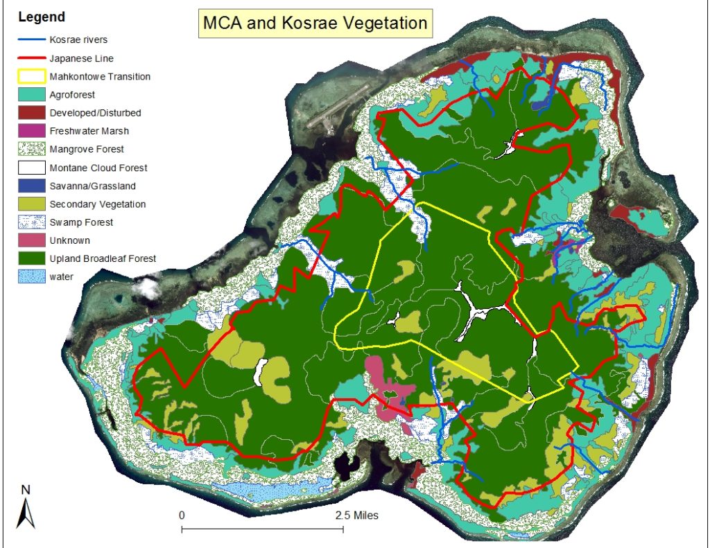 Mahkontowe | Kosrae State Historic Preservation Office