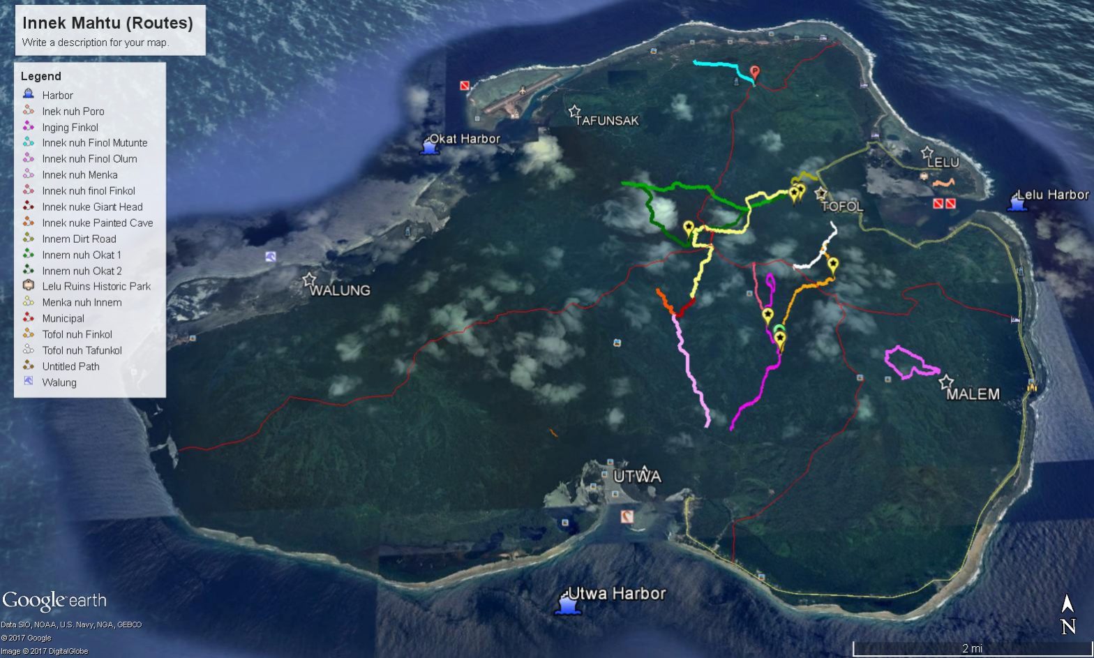 Mahkontowe | Kosrae State Historic Preservation Office